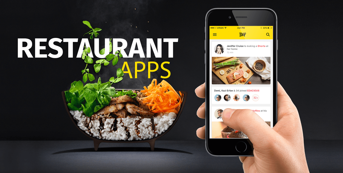 How to build mobile app for restaurant, create a food ordering application